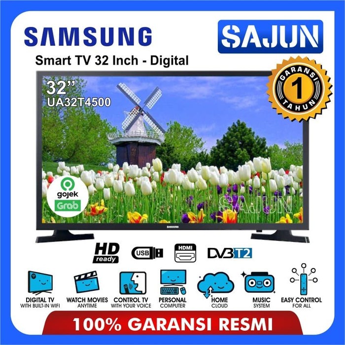 Jual Samsung Smart TV UA32T4500 LED TV 32 Inch Smart Digital TV 32T4500 ...