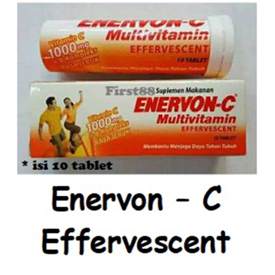 Jual ENERVON C - EFFERVESCENT isi 10 Tablet | Shopee Indonesia