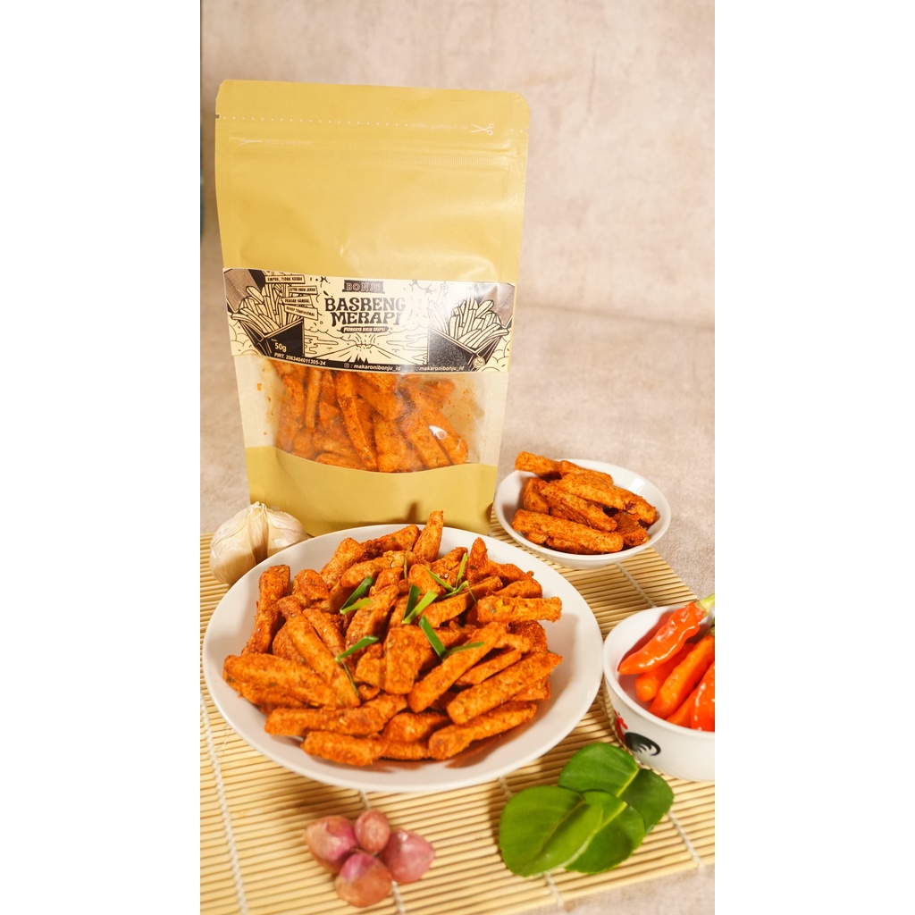 Jual Snack/Cemilan Ringan Basreng Merapi | Shopee Indonesia