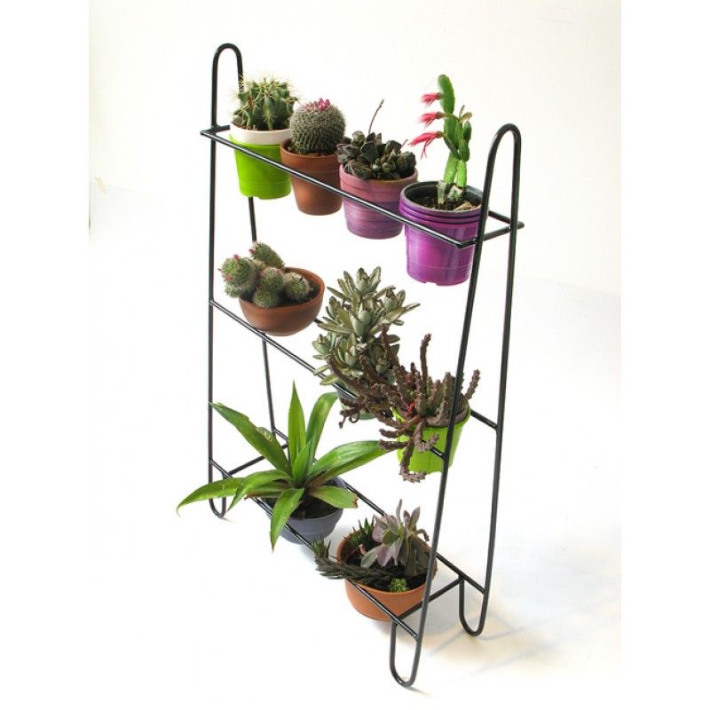 Jual Rak bunga susun besi standing pot rak tanaman standing planter rak ...