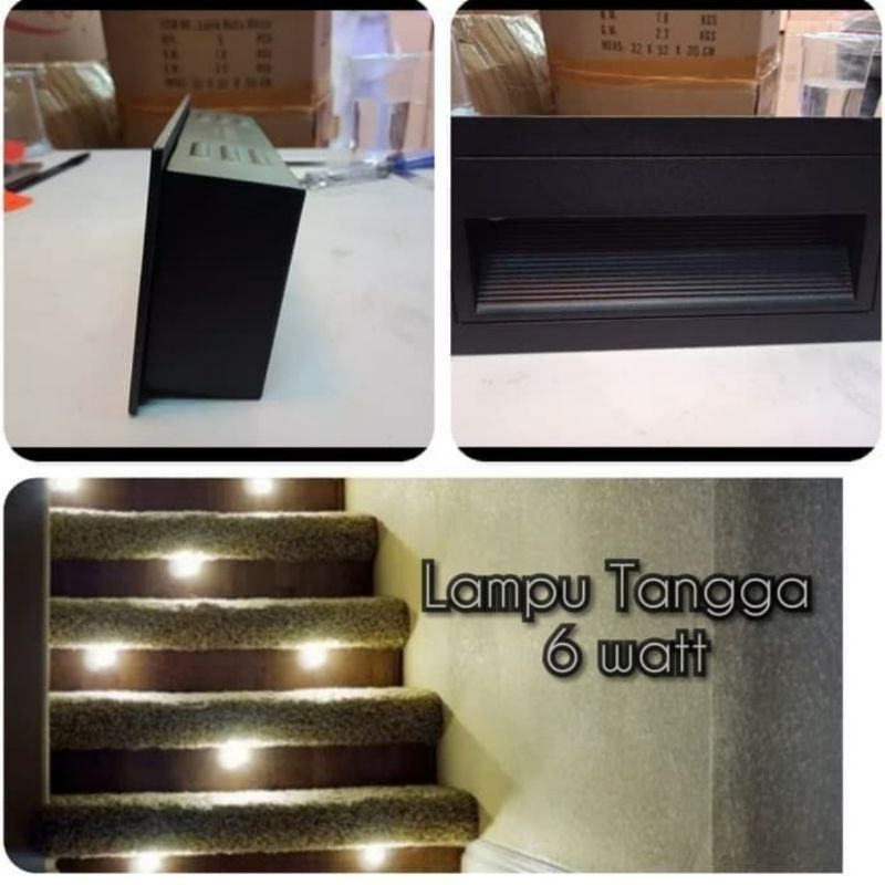 Jual Lampu Tangga Dinding Inbow 6w 6 watt Led Step Light | Shopee Indonesia