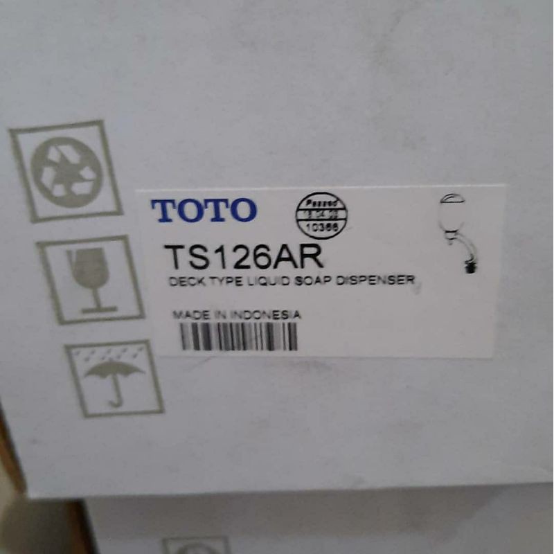 Jual tempat sabun cair merk TOTO TS126AR | Shopee Indonesia