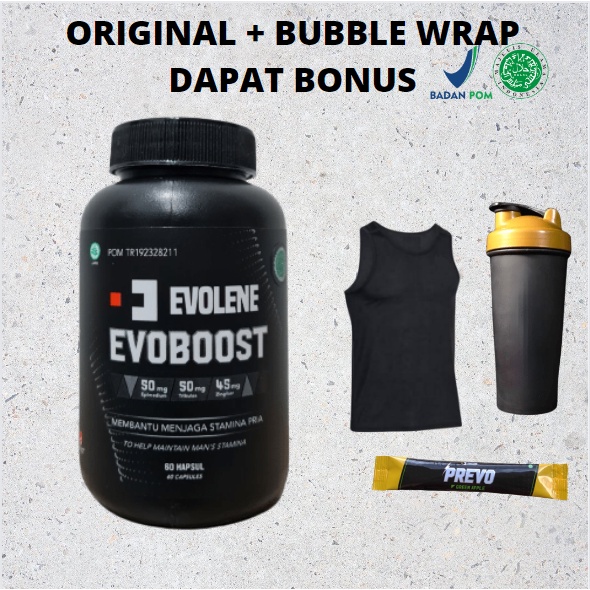 Jual EVOBOOST TESTOSTERONE BOOSTER BPOM DAN HALAL EVOBOST EVOBOOSTER ...