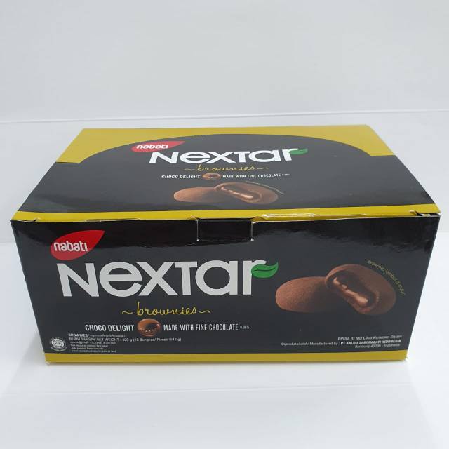 Jual Nextar brownies choco delight / cokelat ( pak ) | Shopee Indonesia
