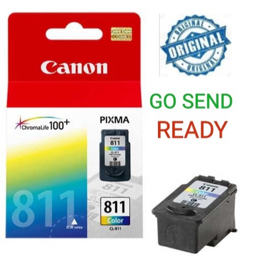 Jual Cartridge Canon CL-811 Colour | Shopee Indonesia