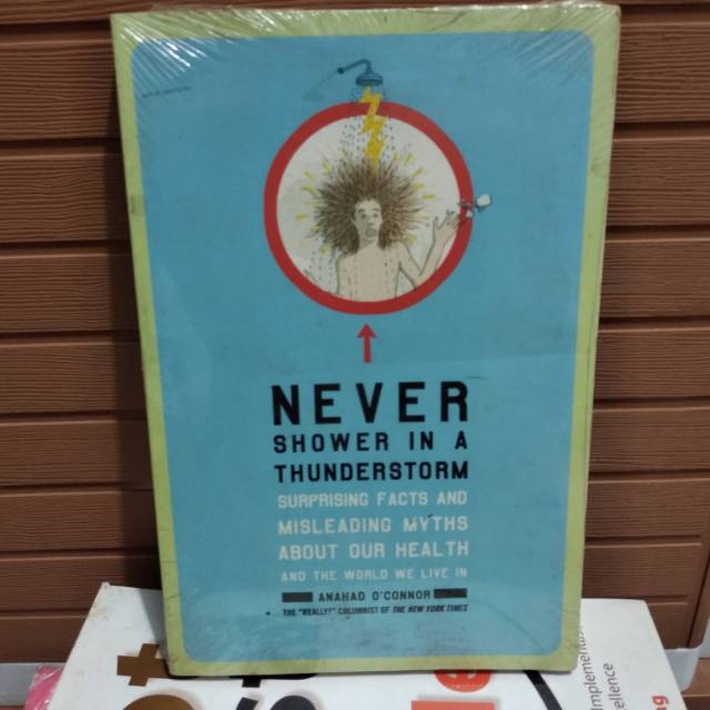 Jual Buku original - never shower in a thunderstorm | Shopee Indonesia