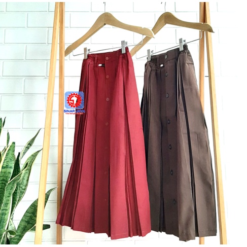Jual Rok Muslim Adumanis rempel doble untuk SD warna Merah,Putih dan ...