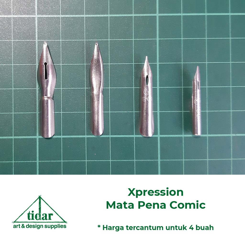 Jual Xpression Mata Pena Comic / Carricature - Nib Dip Pen | Shopee ...