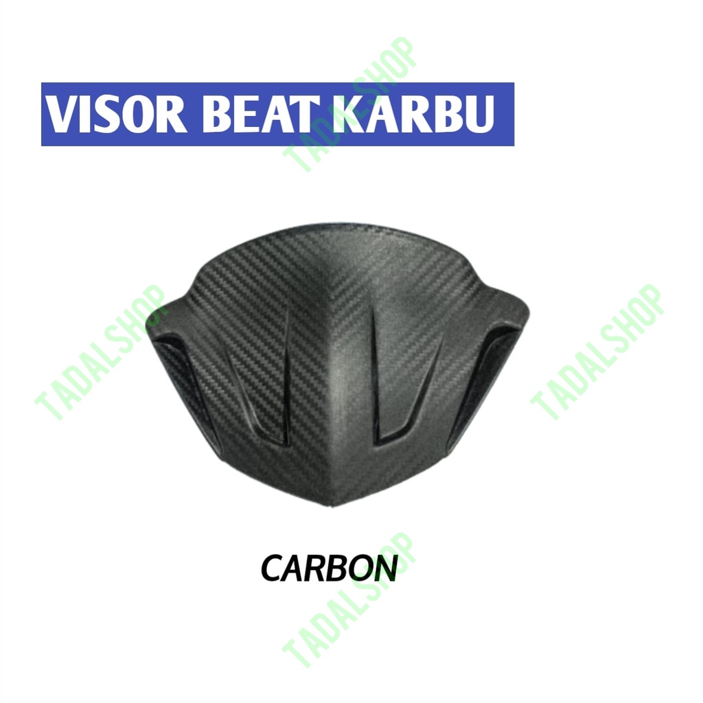 Jual VISOR BEAT CARBU CARBON/VISOR MOTOR/VISOR MOTOR MATIC | Shopee ...
