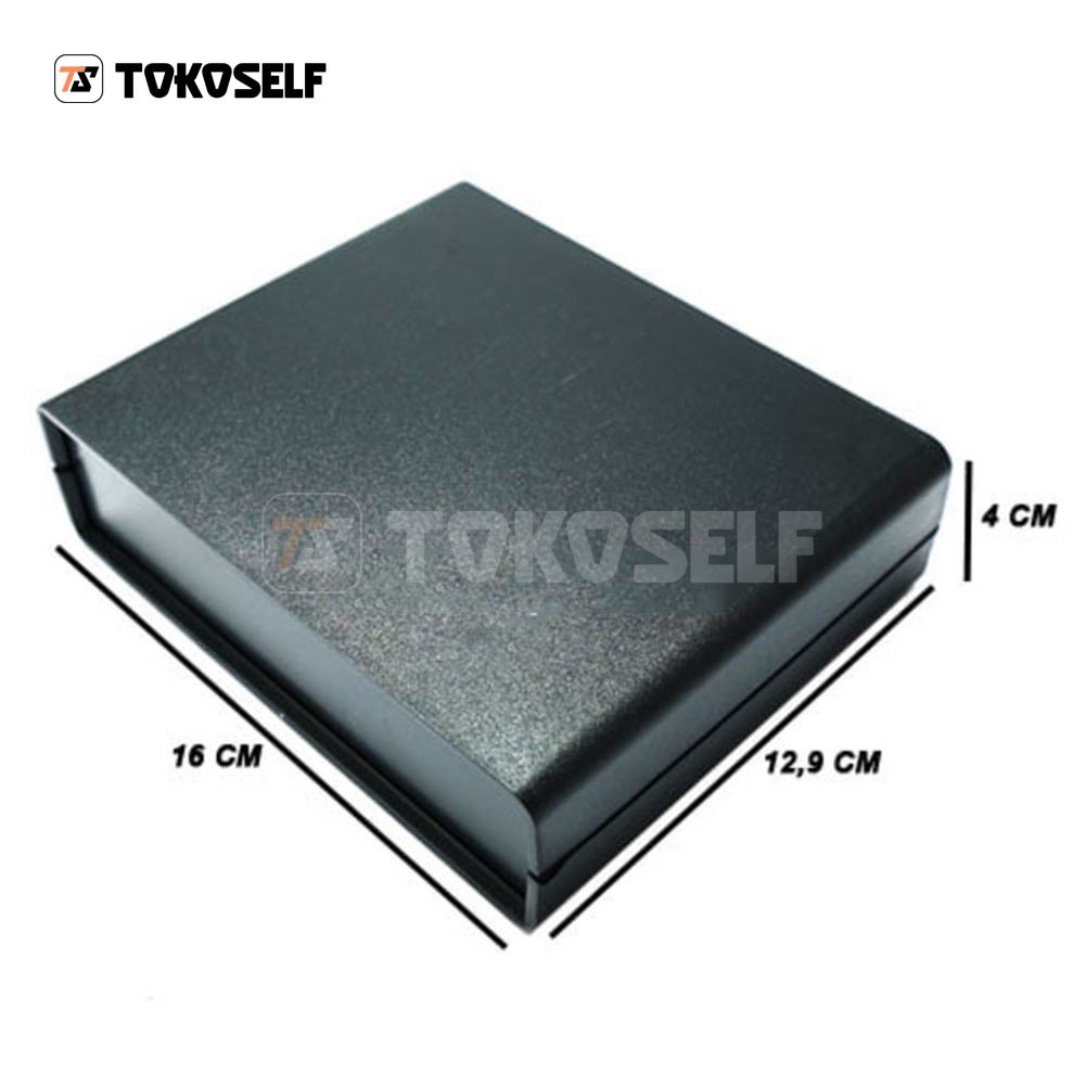 Jual Box Plastik Kotak Hitam Outdoor X8 ukuran 16x13x4 cm | Shopee ...