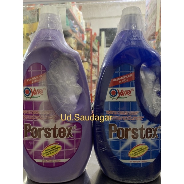 Jual Yuri Porstex Pembersih Porselin Keramik Botol 1 Liter / 500ml ...