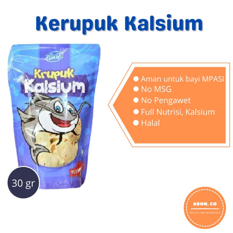 Jual KRUPUK KALSIUM TULANG IKAN LELE ABIQU 33gr NON MSG | Shopee Indonesia