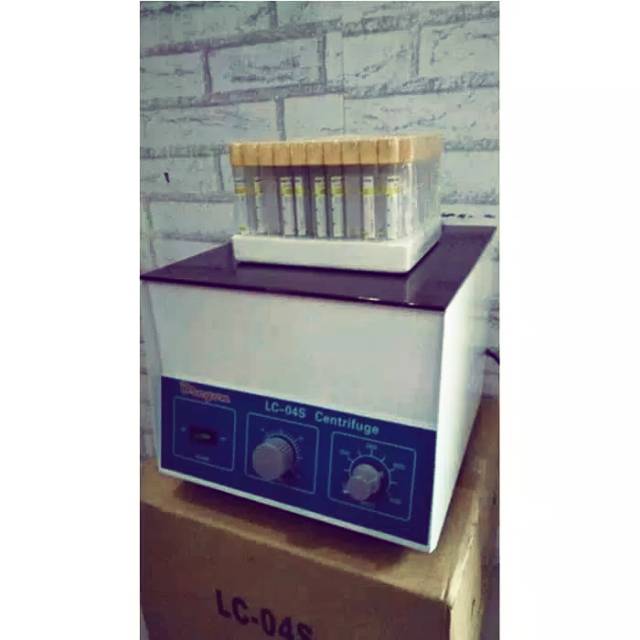 Jual Mesin centrifuge 12 hole dermatology free tabung 100 pcs | Shopee ...
