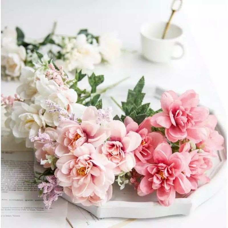 Jual BT07 bunga artificial simulasi flower palsu dekorasi artifisial ...