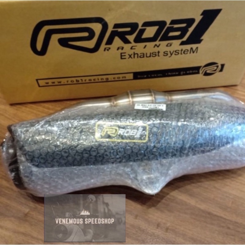 Jual Knalpot Standar Racing Rob1 Nmax Old / Nmax new / Aerox New ...