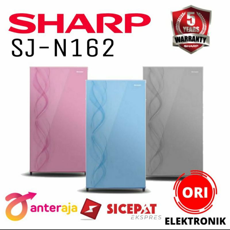 Jual SHARP LEMARI ES 1 PINTU 133LITER SJN 162 | Shopee Indonesia