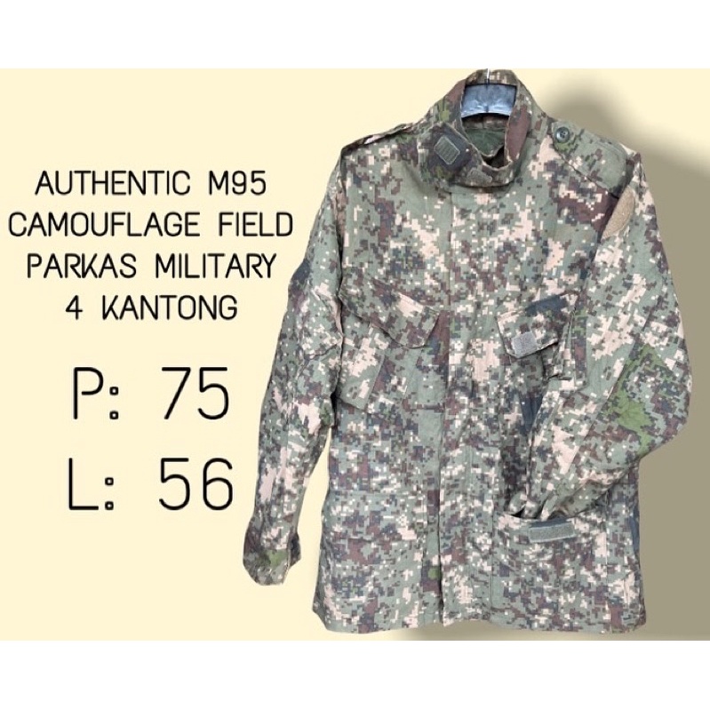 Jual Jaket Parka Army M95 Original | Shopee Indonesia