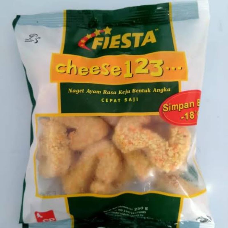 Jual FIESTA NUGGET CHEESE 123 250GR | Shopee Indonesia