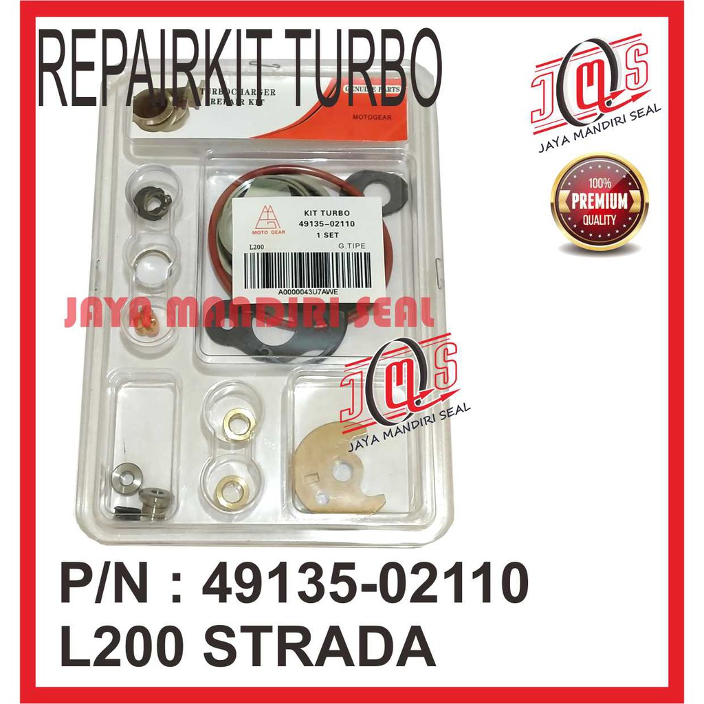Jual REPAIR REPAIRKIT TURBO TURBOCHARGER MITSUBISHI L200 STRADA TF035 ...