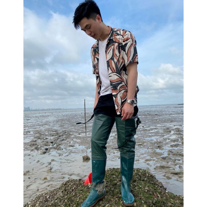 Jual Sepatu Boots Sawah Petani Nelayan Rawa Cuci Mobil Panjang Anti Air ...