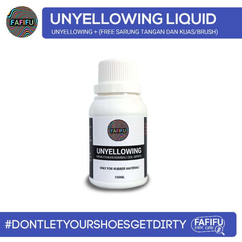 Jual Unyellowing Liquid / Memutihkan Kembali Sol Sepatu Menguning ...