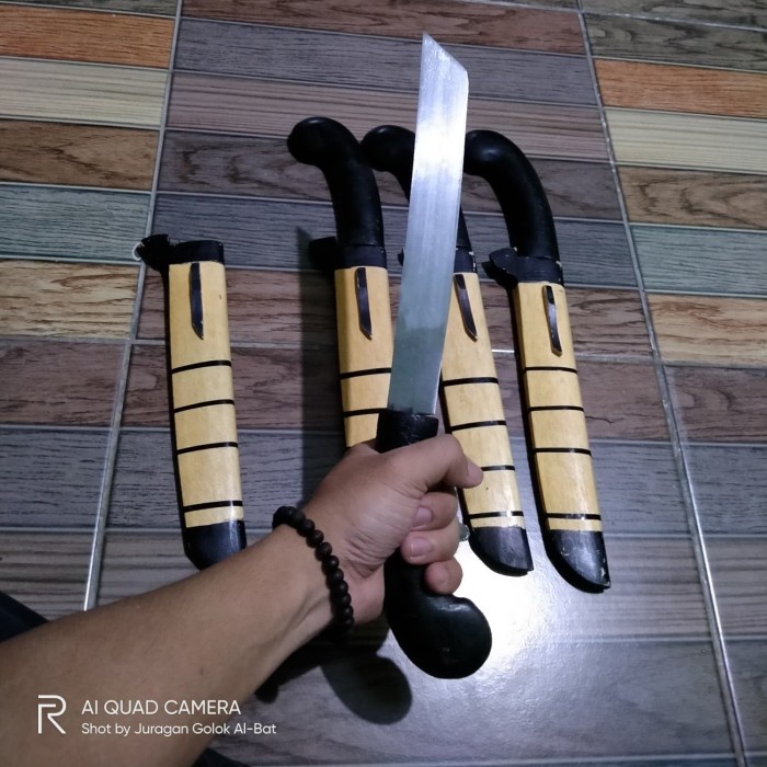 Jual latihan golok tumpul golok pencak silat golok betawi palang pintu | Shopee Indonesia