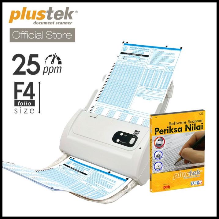 Jual Scanner Plustek Periksa Nilai Ljk Ps283 - 25 Lembar/Menit (F4 ...