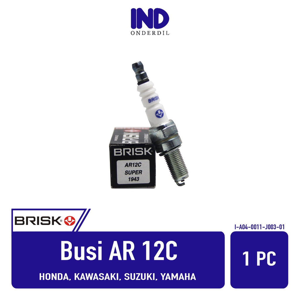 Jual Busi Motor Copper Racing Brisk AR12C-AR 12C-12 C Beat Lama-eSP-Pop ...