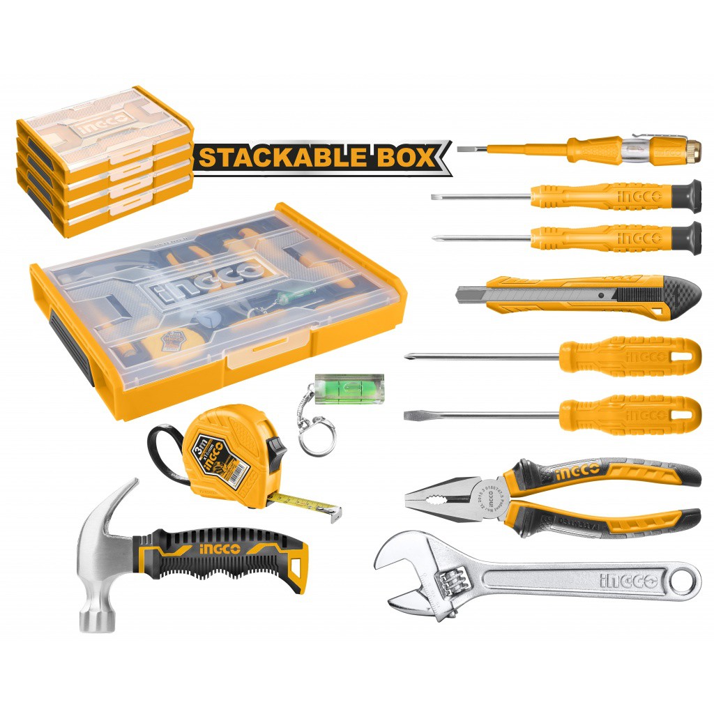 Jual Perkakas Hand Tools Rumah Tangga Set 11pcs INGCO HKTV01H111 ...