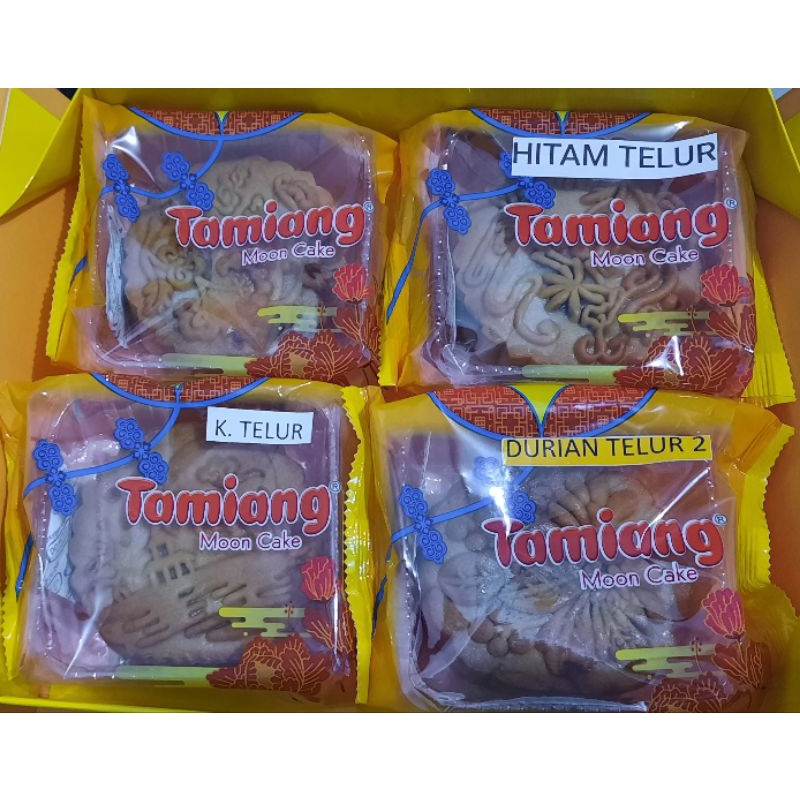 Jual kue bulan mooncake merek tamiang di jual per biji/PCS all varian ...