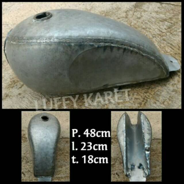 Jual tangki custom model triumph tiger scorpio glpro cb tiger dll ...