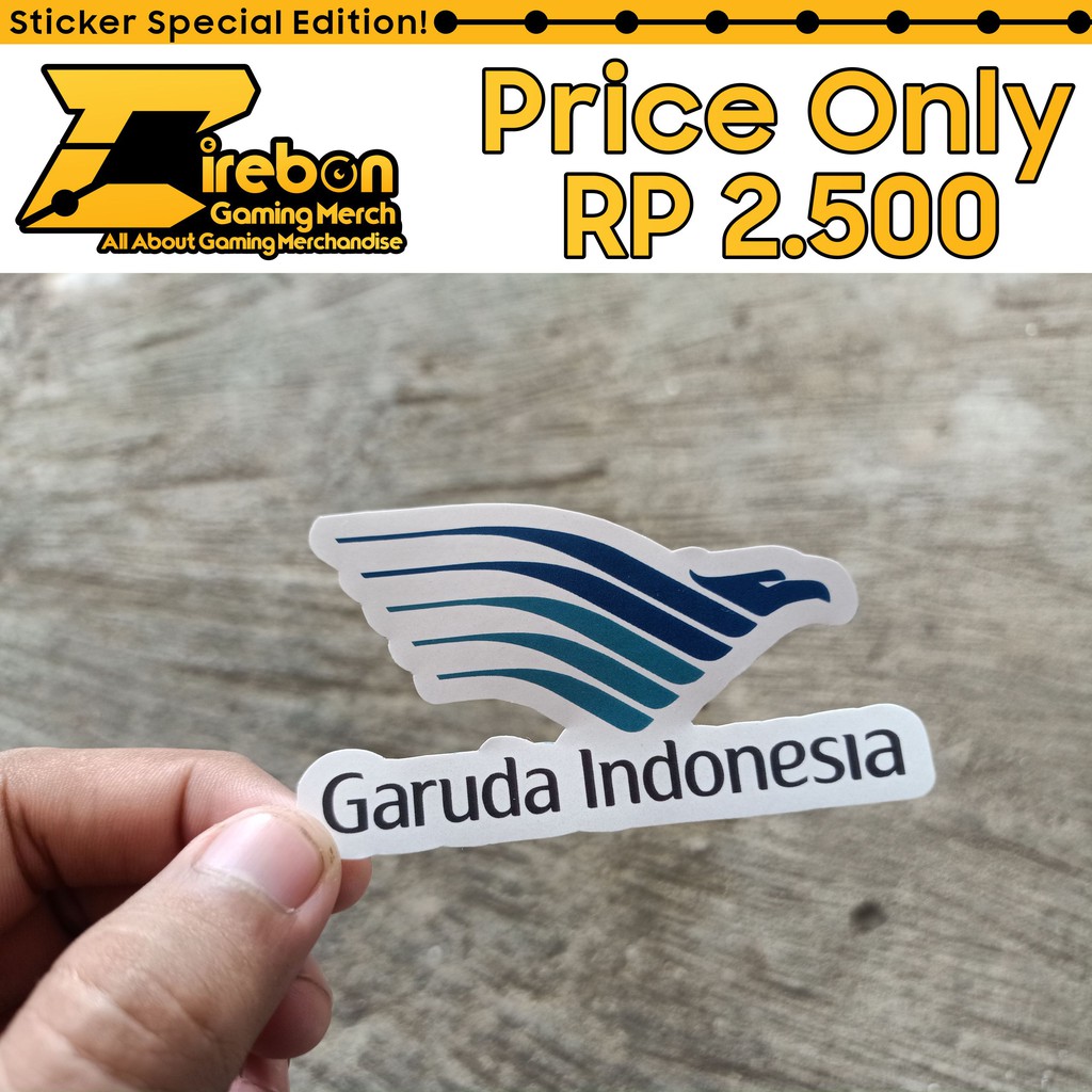 Jual Sticker Stiker Garuda Indonesia | Shopee Indonesia