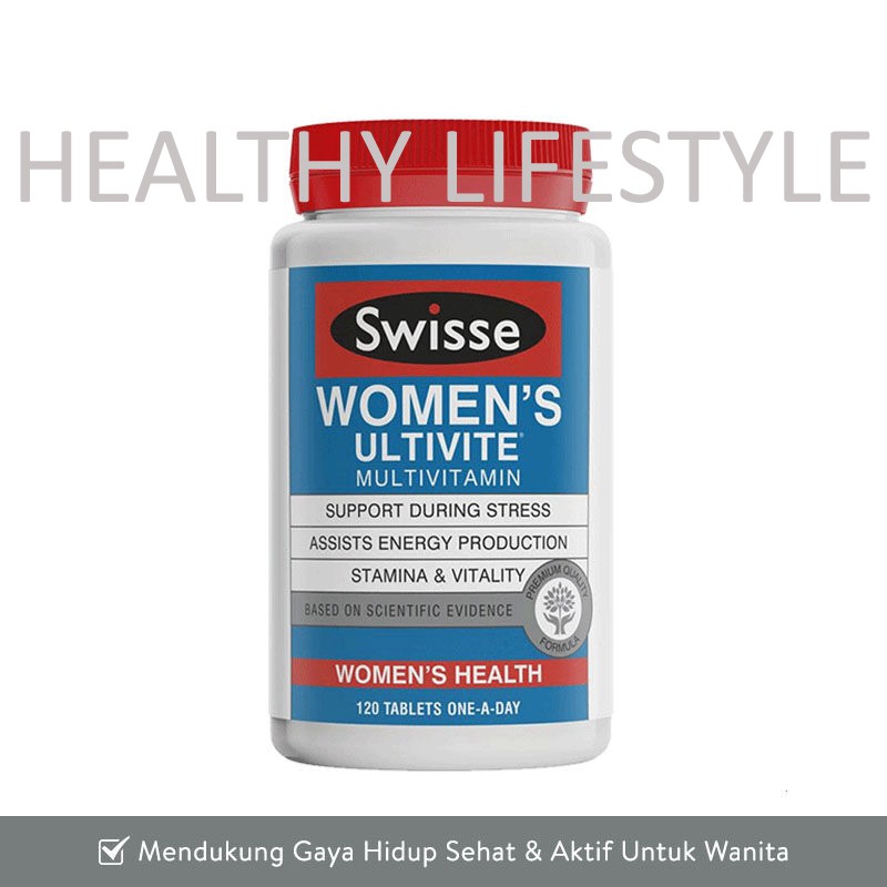 Jual Swisse Women's Ultivite Multivitamin 120 Tablet | Shopee Indonesia