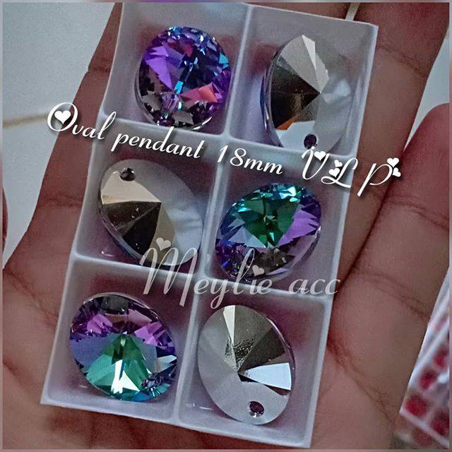 Jual Liontin Swarovski oval VL 18mm | Shopee Indonesia