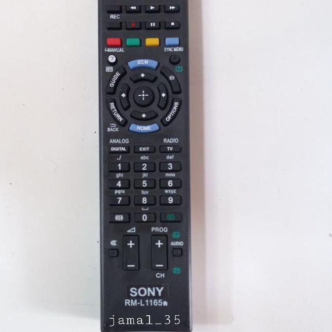 Jual ♧ Remote Remot Tv Sony Bravia Lcd Led Rm L1165 Shopee Indonesia