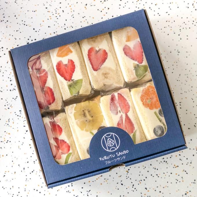 Jual Premium Japanese Fruit Sandwich Sando Box Mix 8pcs | Shopee Indonesia