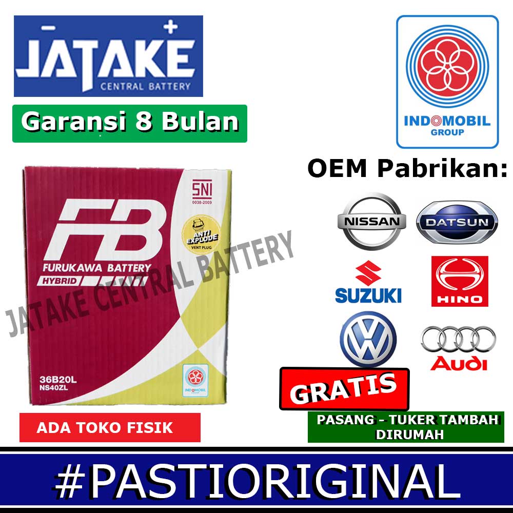 Jual Aki Basah NS40ZL Furukawa Battery FB Mobil Suzuki Karimun Ertiga Ignis Xpander | Shopee ...
