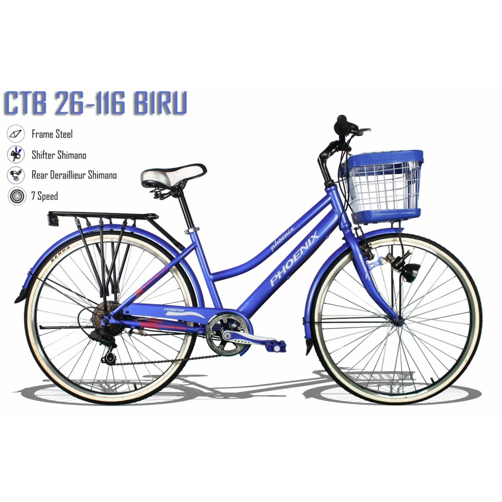 Jual Sepeda Cewek CTB 26 Phoenix 116 NEW | Shopee Indonesia