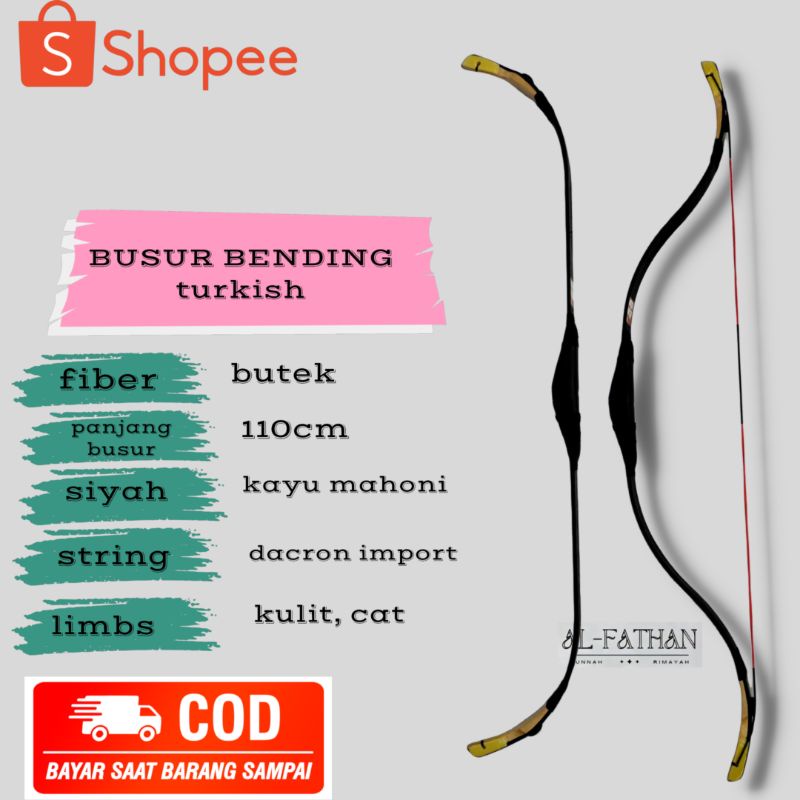Jual AL-FATHAN BBT - Busur Bending TURKISH 30-50 LBS 50-80 LBS | Shopee ...