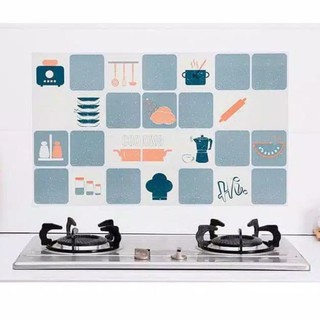 Jual Sticker Dapur 45 x 70 CM Wallpaper Dapur Wall Sticker WC Anti ...