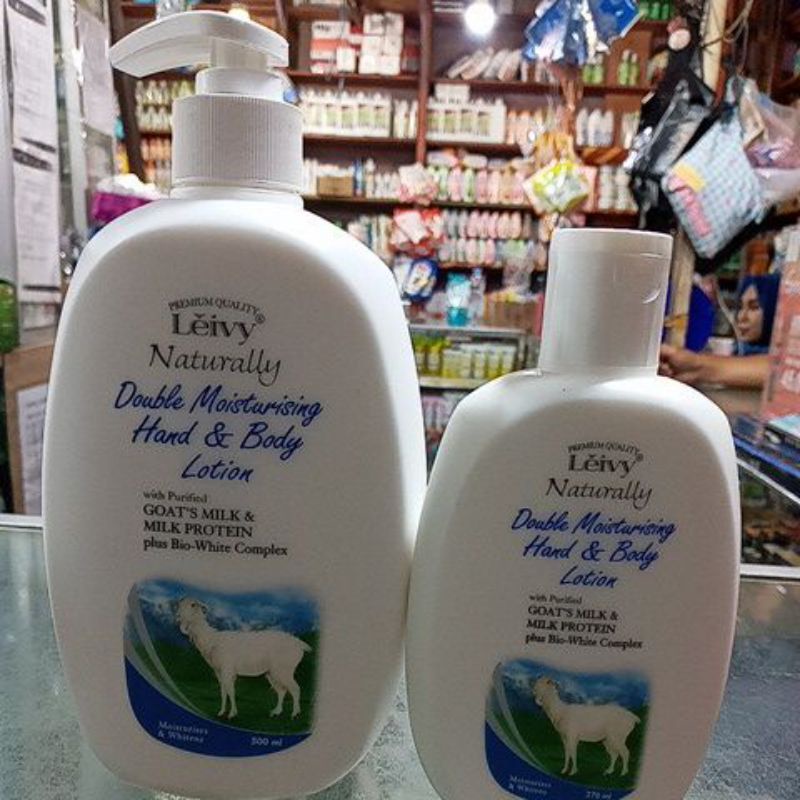 Jual LEIVY NATURALLY DOUBLE MOISTURISING HAND &BODY LOTION | Shopee ...