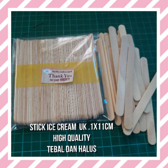 Jual Stik es krim / Stick ice cream / high quality / home craft n card ...