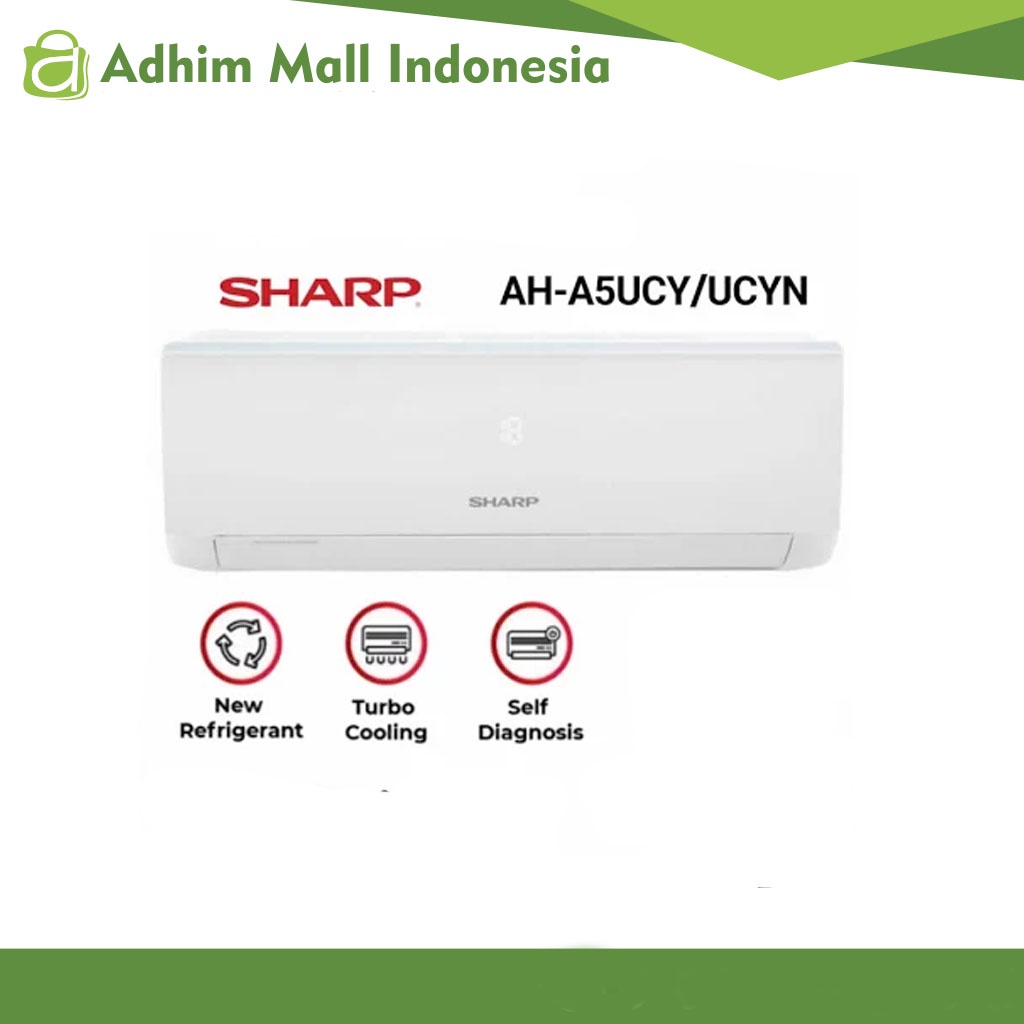 Jual AC SHARP LOW WATT AC AH -A5UCY /AU-A5UCY | Shopee Indonesia