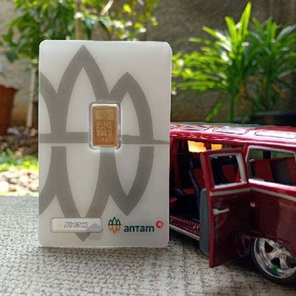Jual Logam Mulia Antam 2 gram Certicard Redmark RM | Shopee Indonesia