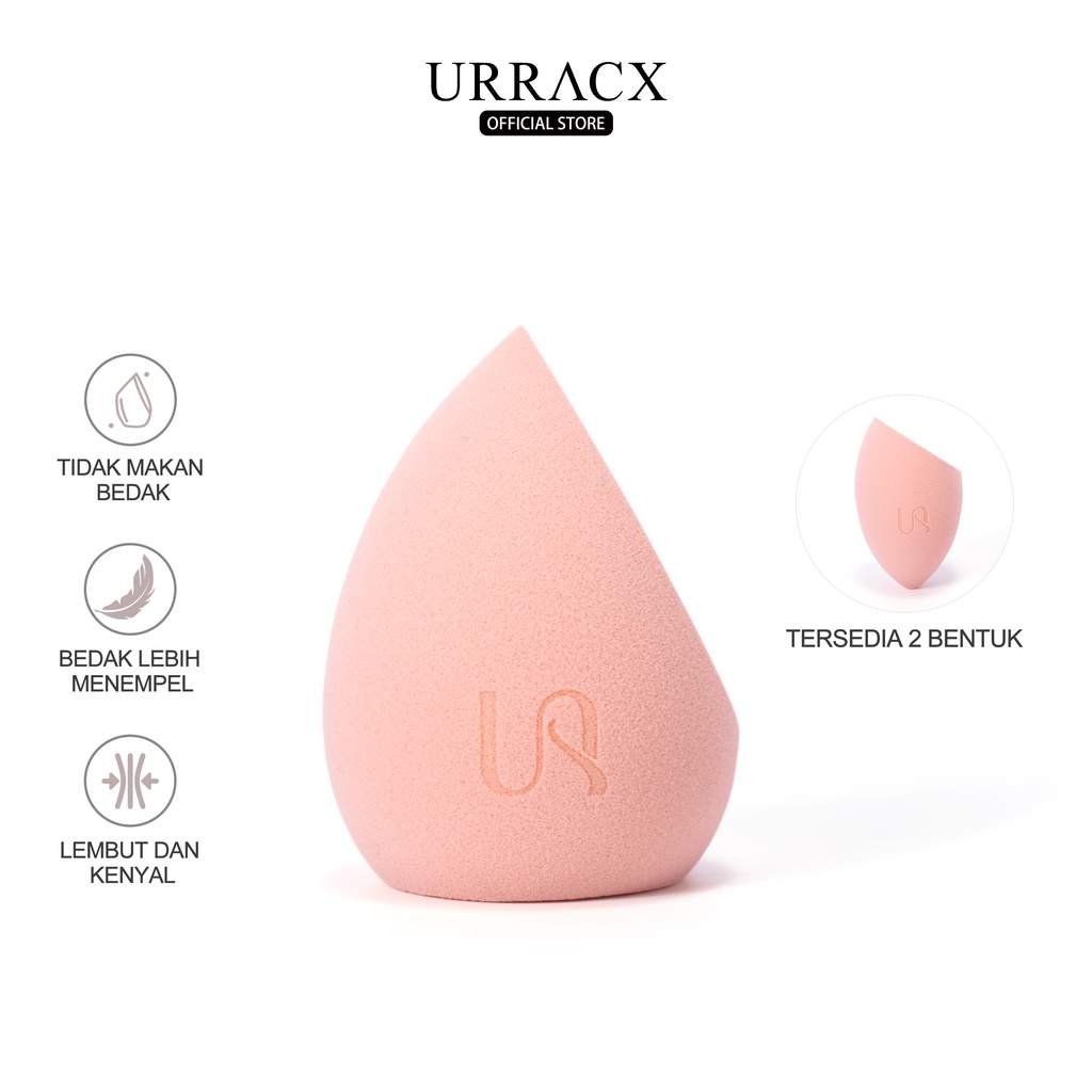 Jual URRACX Spons Bentuk Base Makeup Sponge Set Bevel Triangular Sponge ...