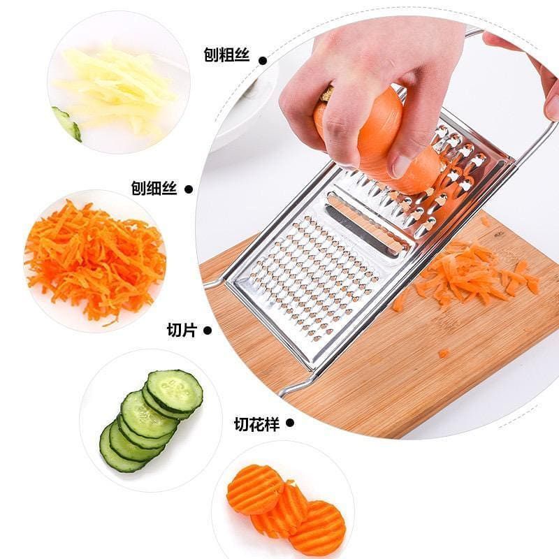 Jual Parutan stainless steel 3in1 3 in 1 serbaguna multi fungsi sayur ...