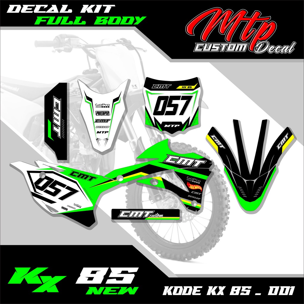Jual (PROMO MURAH ) Decal Stiker Dekal sticker Kx 85 NEW full body ...