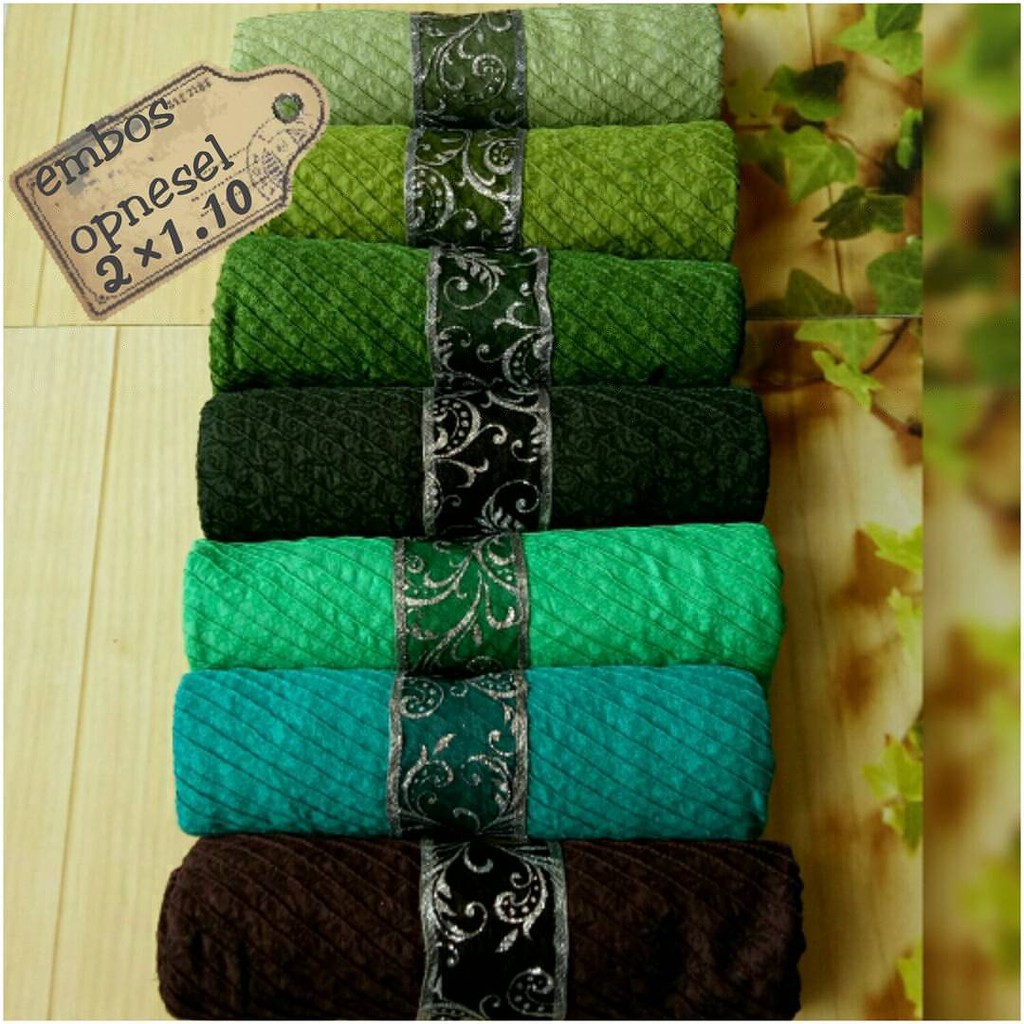 Jual Embos-Kain Kain Embos Emboss Opnaisel Pintuck Kombinasi Batik 02 ...