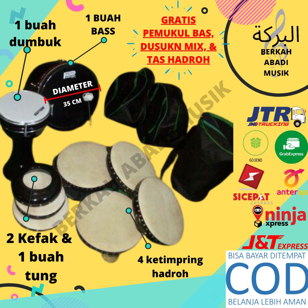 Jual alat musik hadroh habib syekh lengkap satu set 1 set standar murah ... Jual alat musik hadroh habib syekh lengkap satu set 1 set standar murah ...