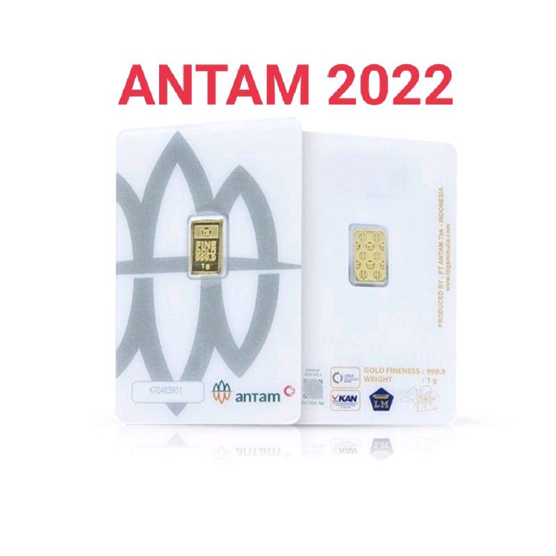Jual Emas Antam 1 Gram - Sertifikat Antam - Logam Mulia Bukan UBS ...